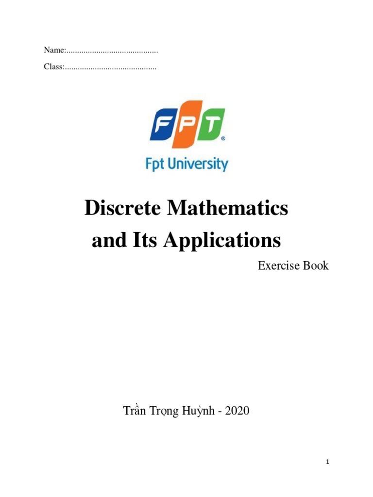 Discrete Mathematics Exercises | PDF | Mathematical Logic | Arithmetic
