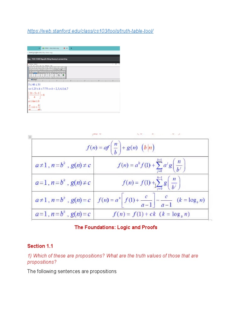 MAD101 Exercise | PDF | Inference | Function (Mathematics)
