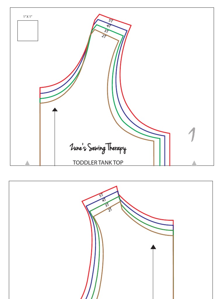 Toddler Tank Top PDF Pattern | PDF