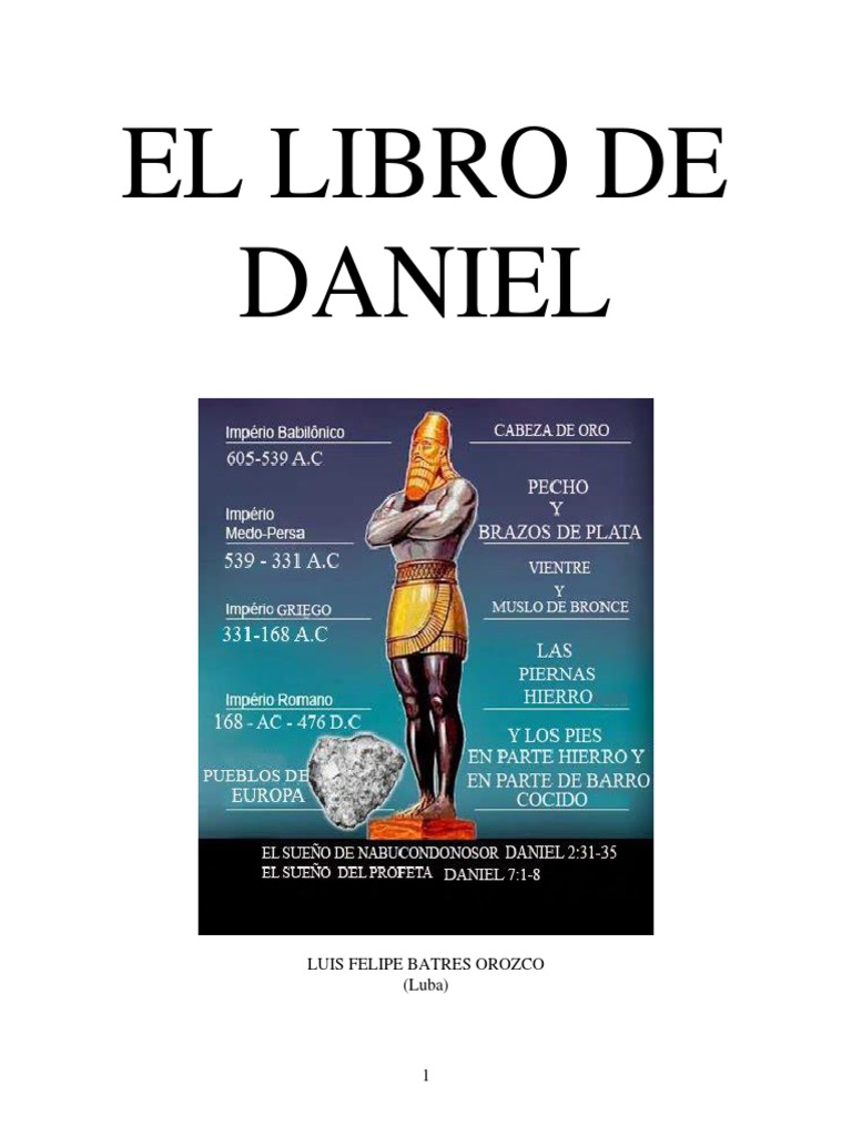 El Libro de Daniel Completo | PDF | Daniel (figura bíblica) | Libro de ...