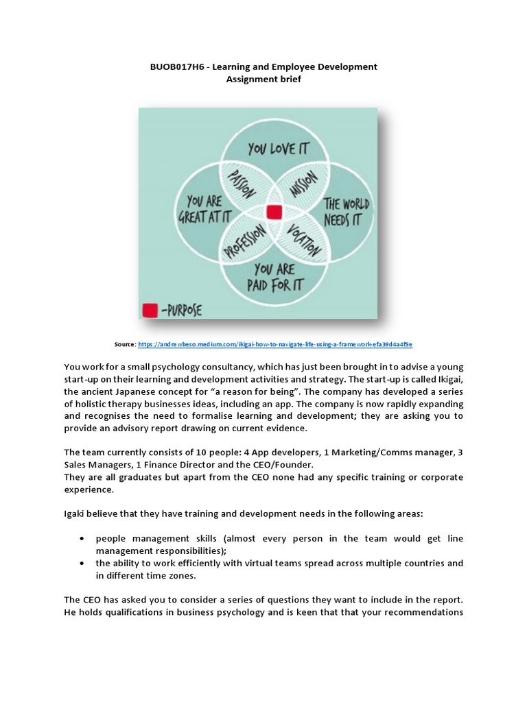 Assignment Brief 2021 | PDF | Cognition