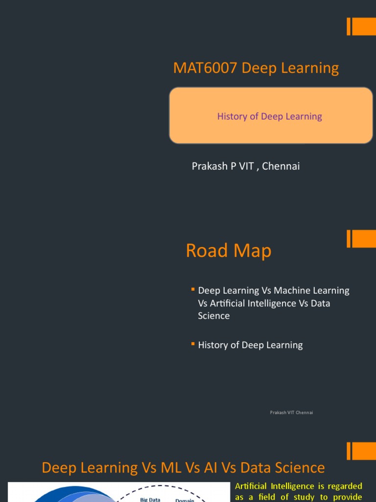 MAT6007 - Session1 - History of Deep Learning | PDF | Deep Learning ...