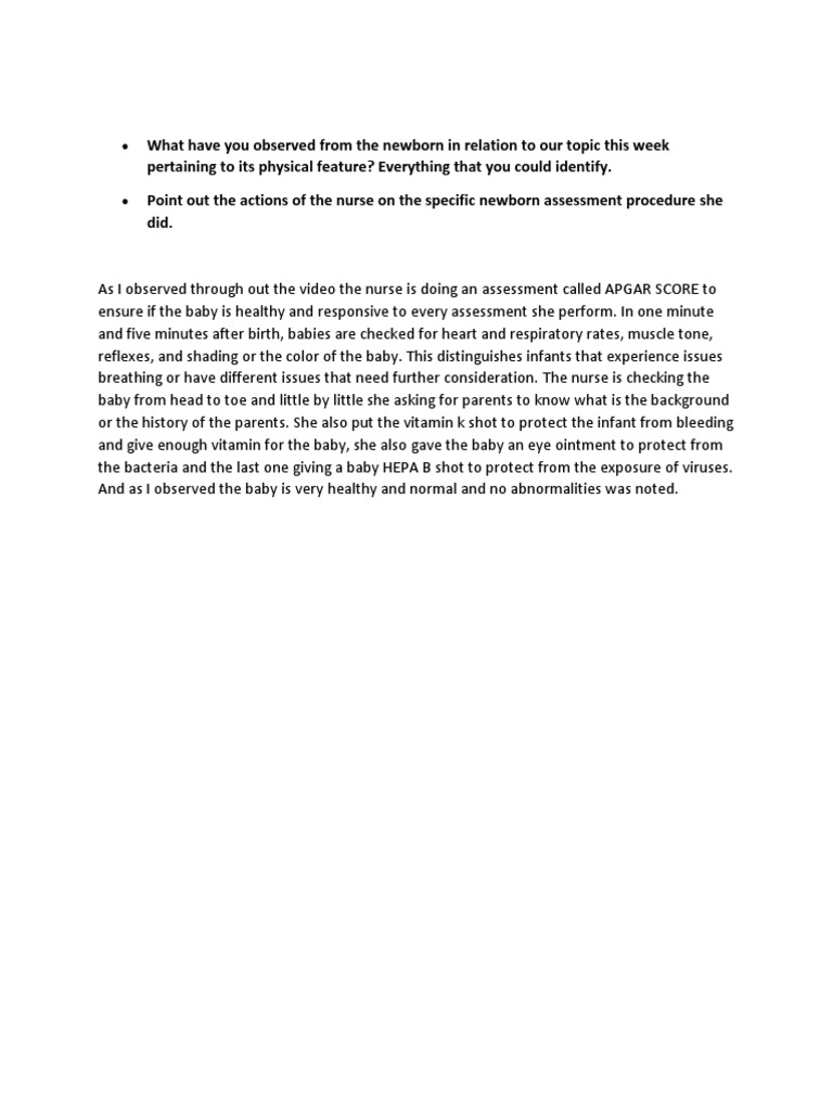 As I Observed | PDF | Wellness