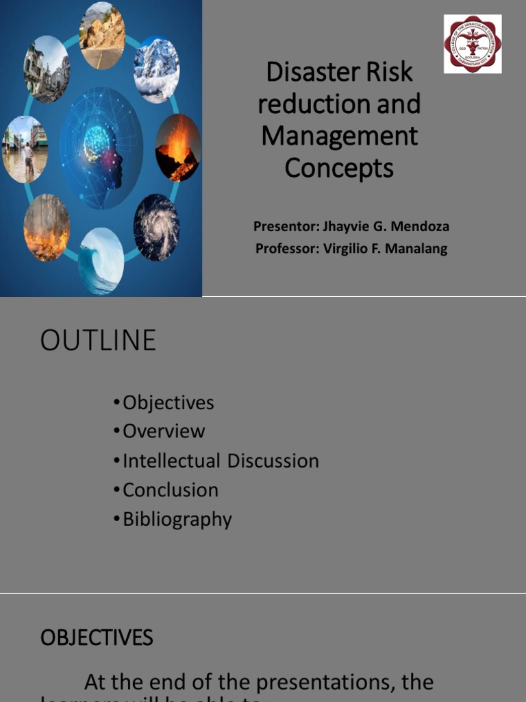 Understanding Disaster Risk Management | PDF | Hazards | Disaster Risk ...
