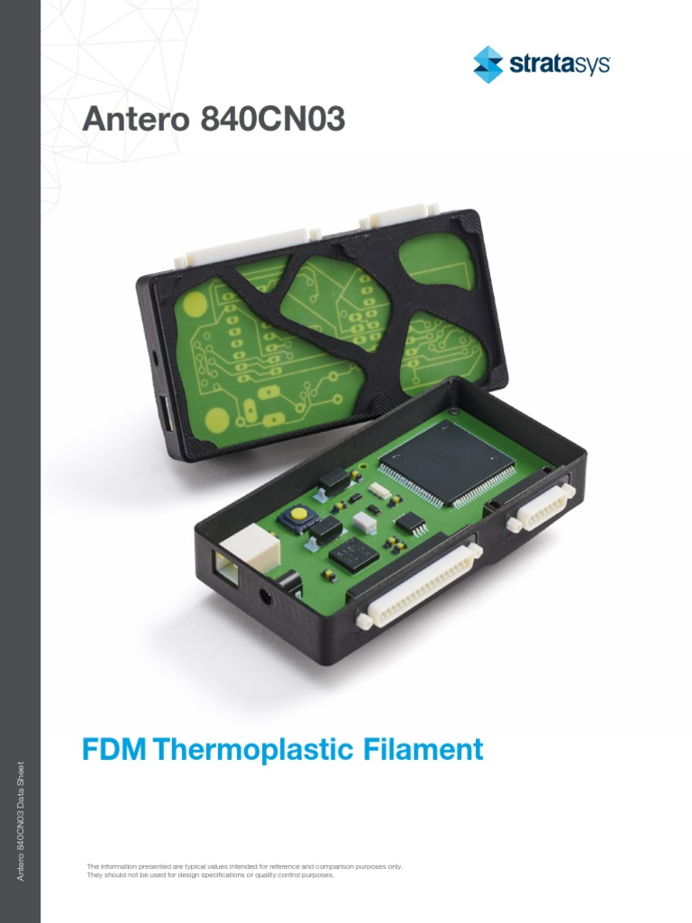 6 Mds FDM Antero840cn03 1020a | PDF | Strength Of Materials | Ultimate ...
