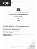 Uace Maths 1 2024 | PDF | Mathematics | Elementary Mathematics