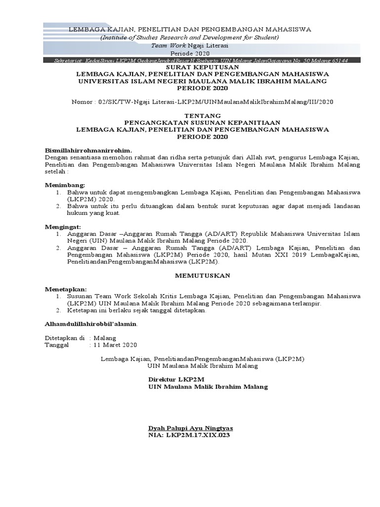 02 SK Ngaji Literasi | PDF