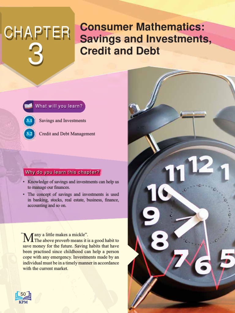 Chapter 3 Consumer Mathematics | PDF | Interest | Compound Interest