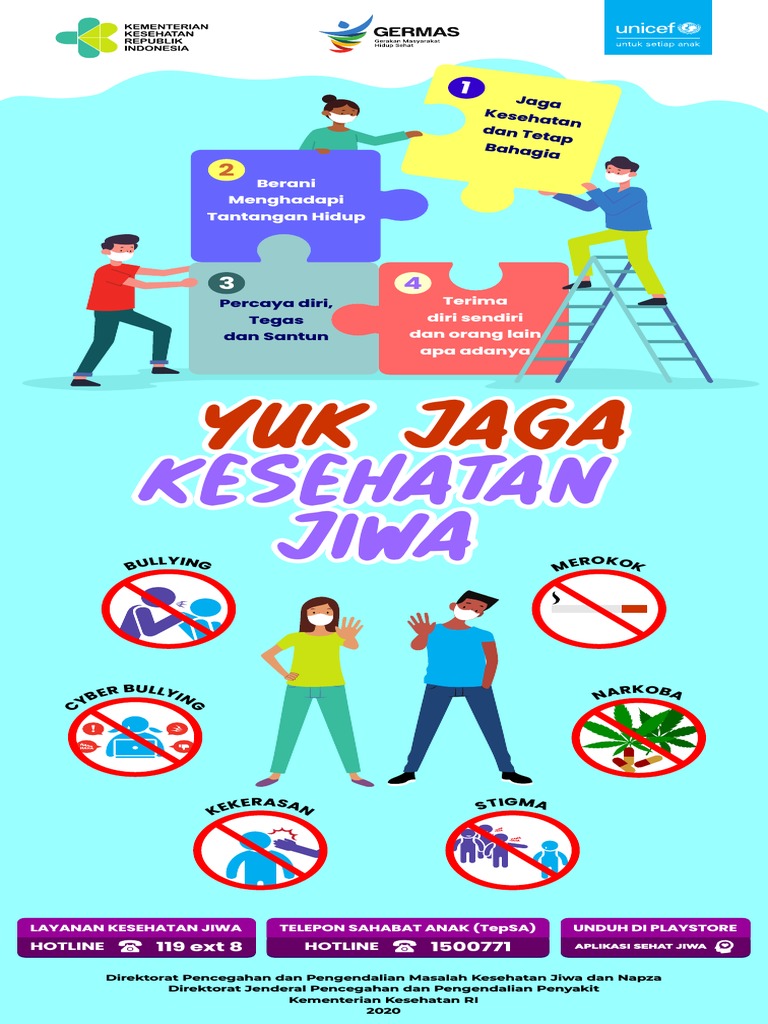 Banner Kesehatan Jiwa - Anak Remaja Final | PDF