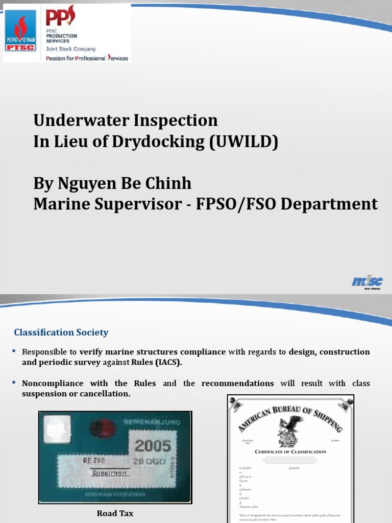 Presentation For Underwater Survey | PDF | Anode | Ships