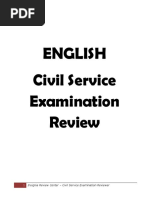 Answer Key 1taker CSC Reviewer | PDF