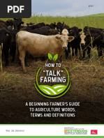 Agricultural Terminology Glossary | PDF | Agriculture | Livestock