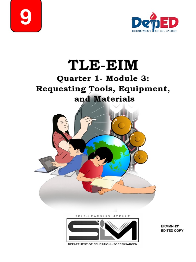 Tle-Eim: Quarter 1-Module 3: Requesting Tools, Equipment, and Materials ...