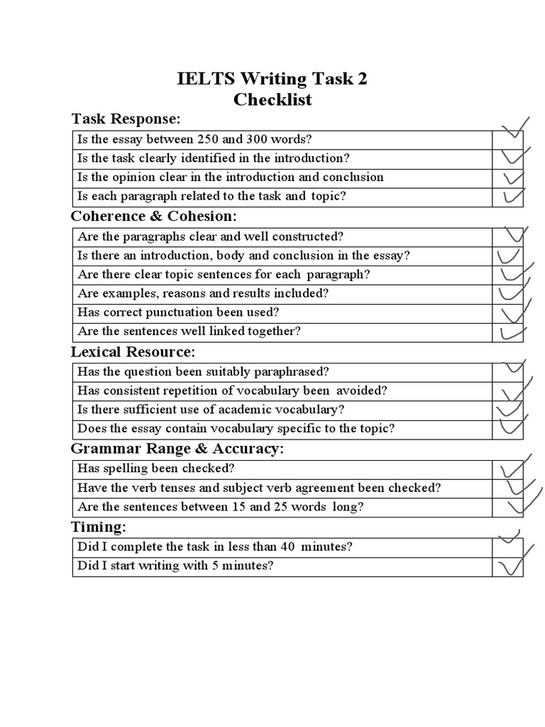 Dos and Donts Writing Task 2 - Cambdrige 8 Test 2 | PDF | Essays ...