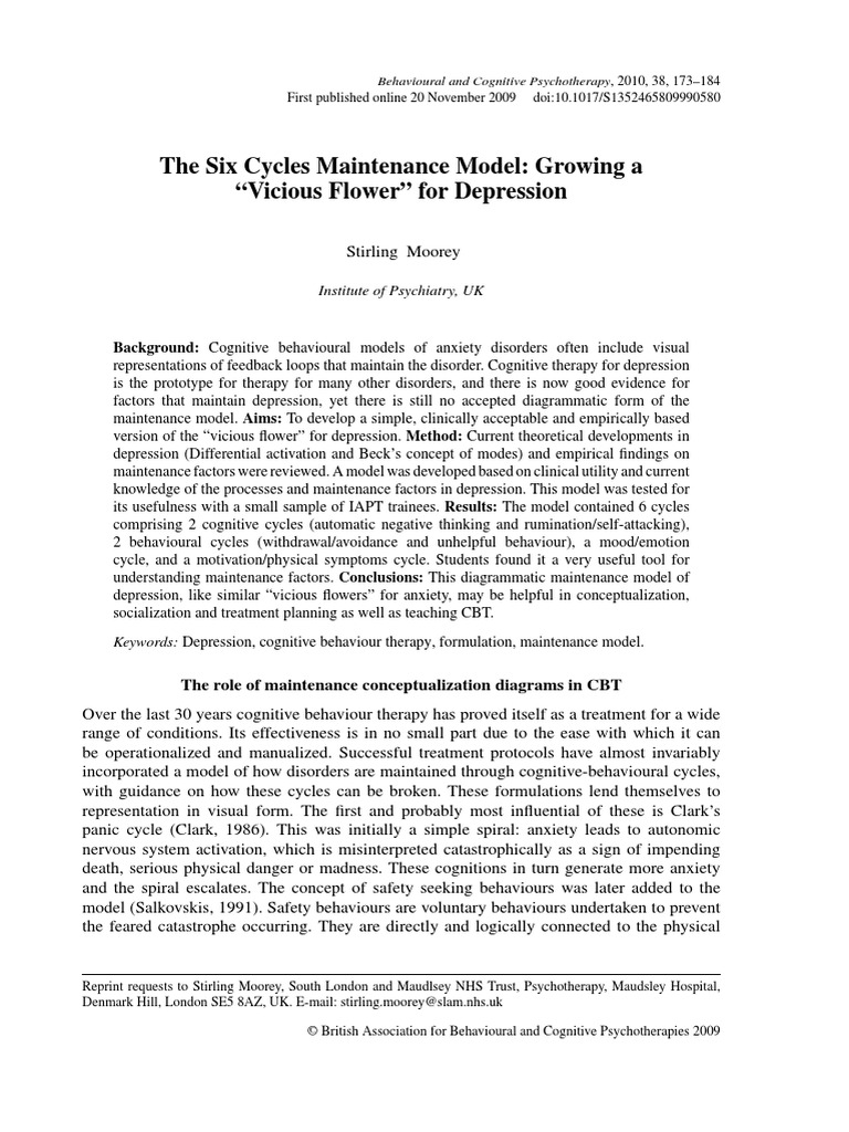 The Six Cycles Maintenance Model Growing A Vicious Flower For ...