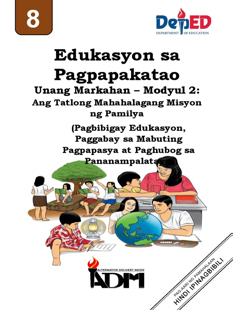 EsP 8 Q1 Modyul 2 For Students | PDF