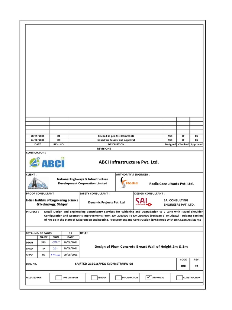 ABCI Infrastructure Pvt. LTD | PDF
