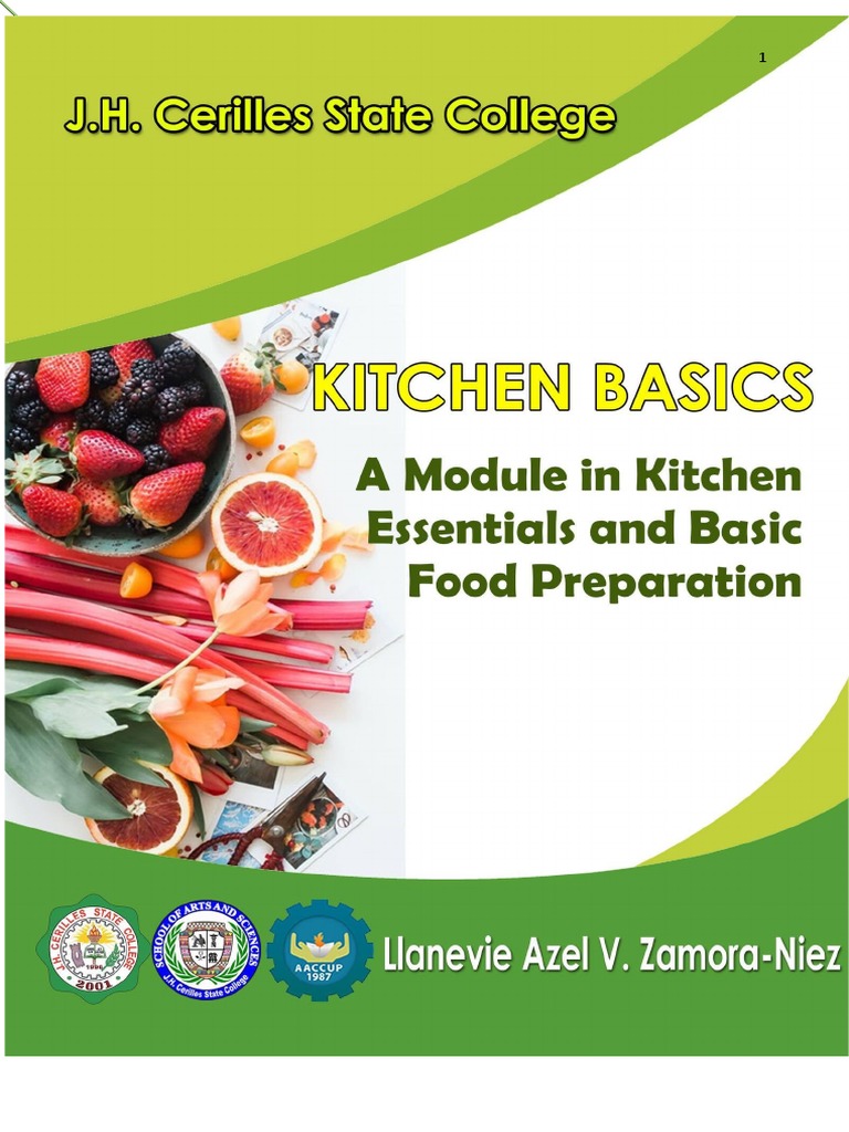 Kitchen Basics | PDF | Grilling | Foods