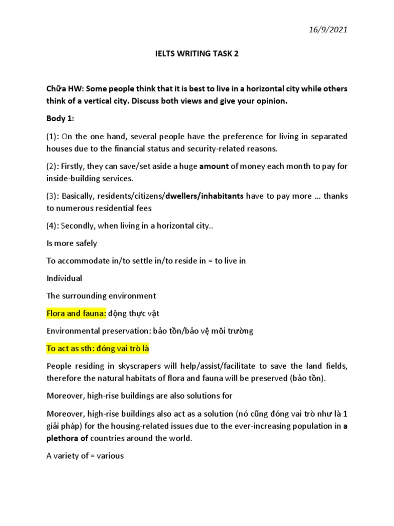 Ielts Writing Task 2 16.9 | PDF | Biodiversity | Human Impact On The Environment