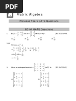 M-1 Question Bank (Imp) : Unit-I Matrices | PDF | Eigenvalues And Eigenvectors | Matrix ...