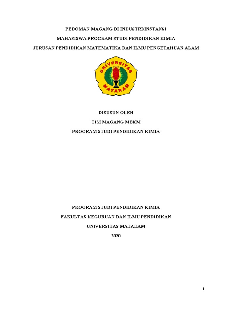 Panduan Magang | PDF