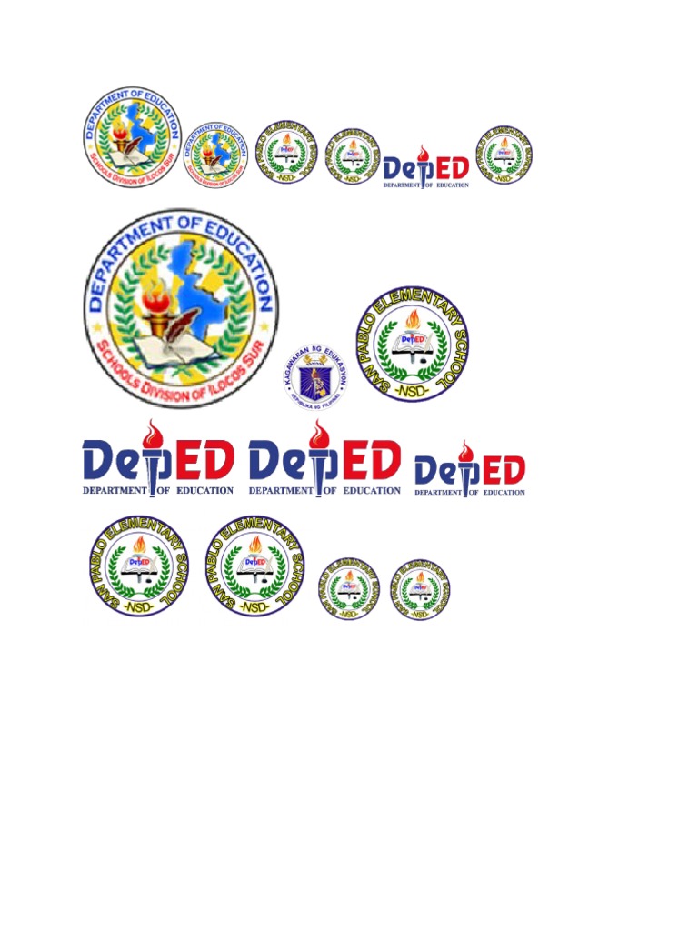 DepEd, Div. & SPES Logo | PDF