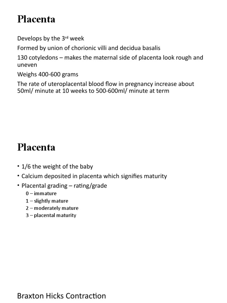 Placenta | PDF | Placenta | Fetus