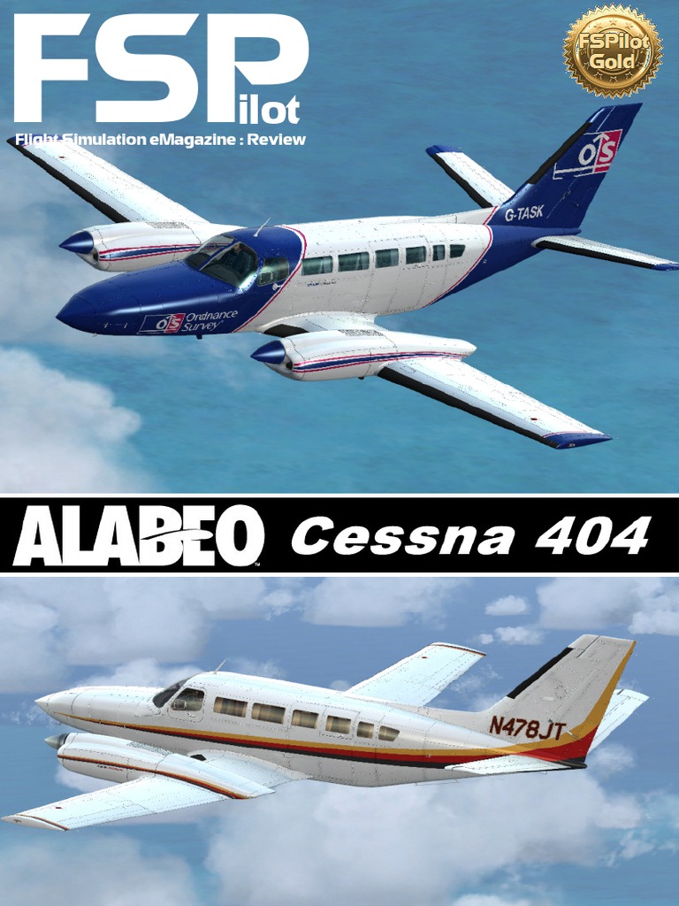Realistic Cessna C404 Titan Aircraft Review | PDF | Aviation | Aircraft