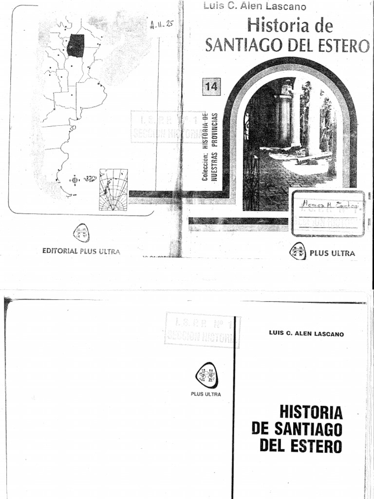 LC - Alén Lascano-Historia de Santiago Del Estero | PDF