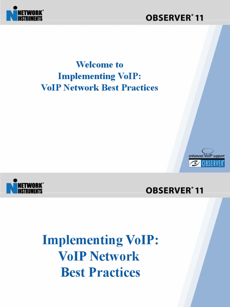 Welcome To Implementing Voip: Voip Network Best Practices | Download ...