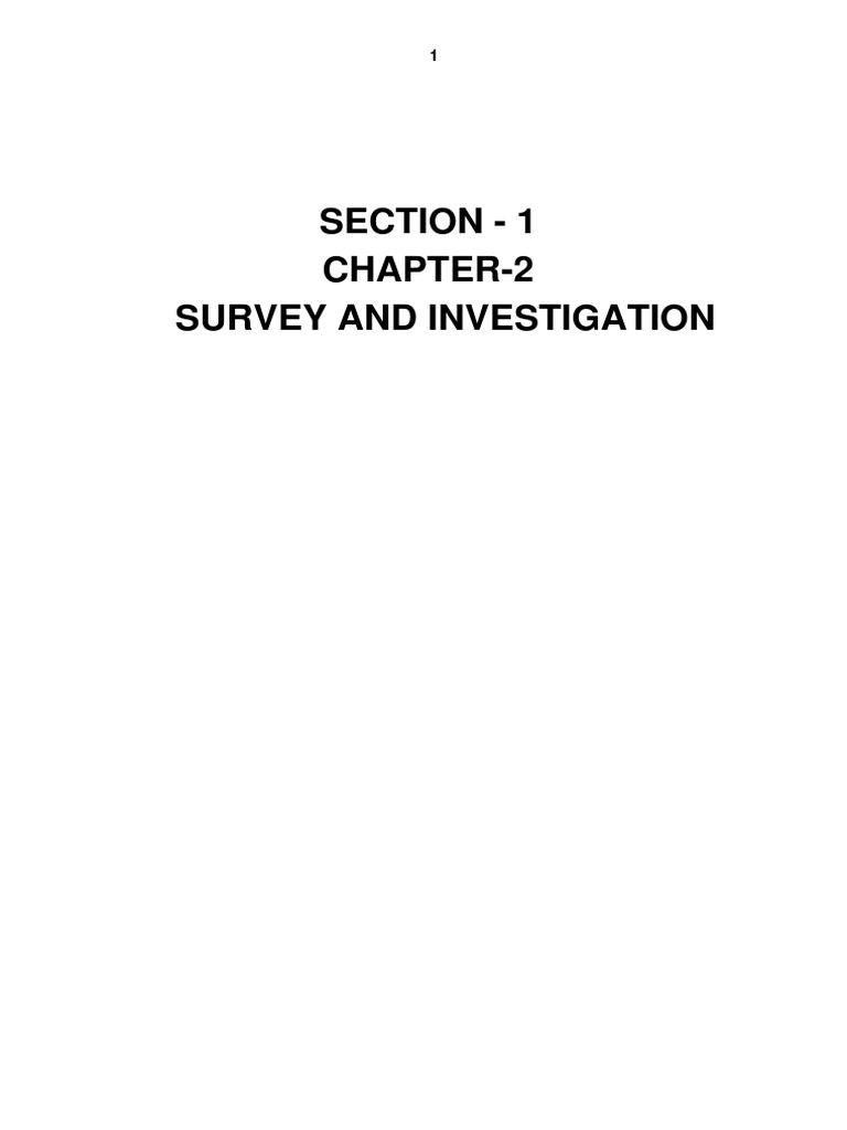 01 Technical Specifications Vol-I Cop 2 | PDF | Surveying | Drilling