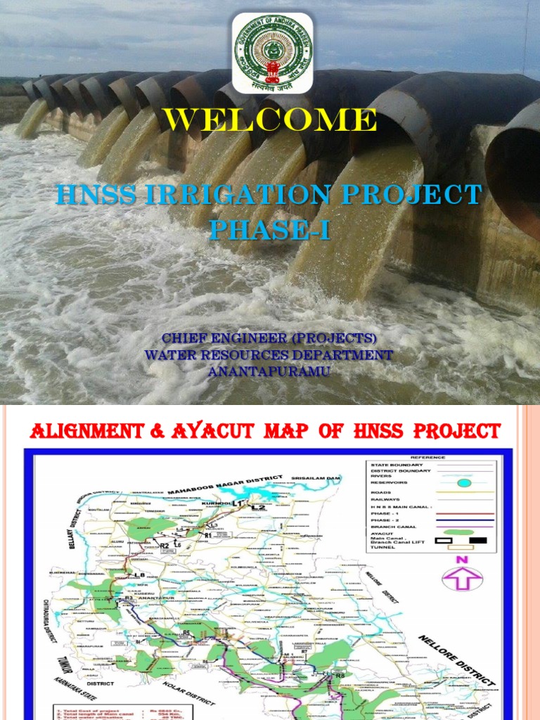 HNSS Irrigation Project Phase-I Alignment & Ayacut Map: A Technical ...