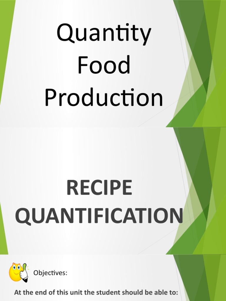 Recipe Quantification | PDF | Prices | Percentage
