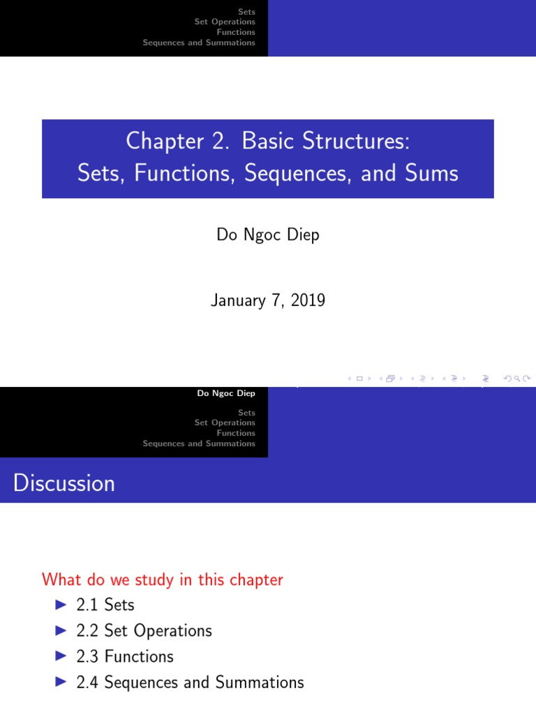 Chap 2 | PDF | Function (Mathematics) | Set (Mathematics)