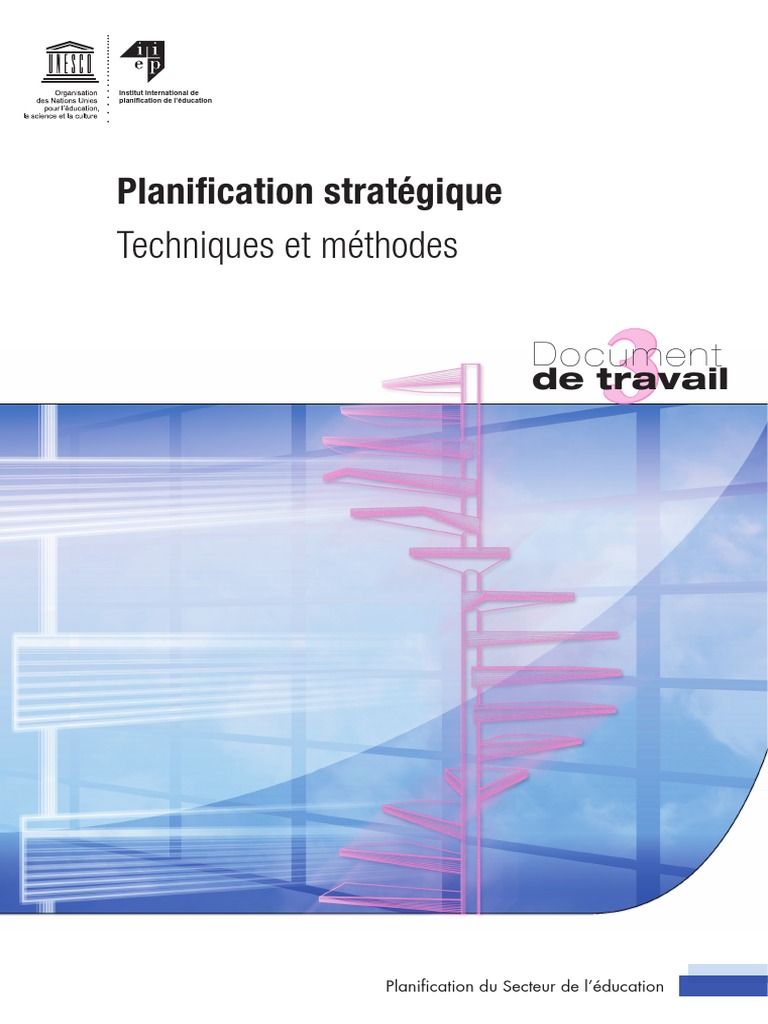 Planification Strategique Education | PDF | Planification | Analyse SWOT