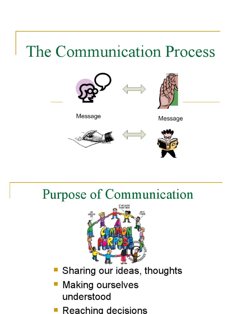 Understanding the Communication Process | PDF | Career & Growth | Art