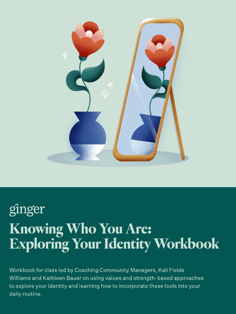 Exploring Your Identity Class Workbook | PDF | Mindfulness | Identity ...