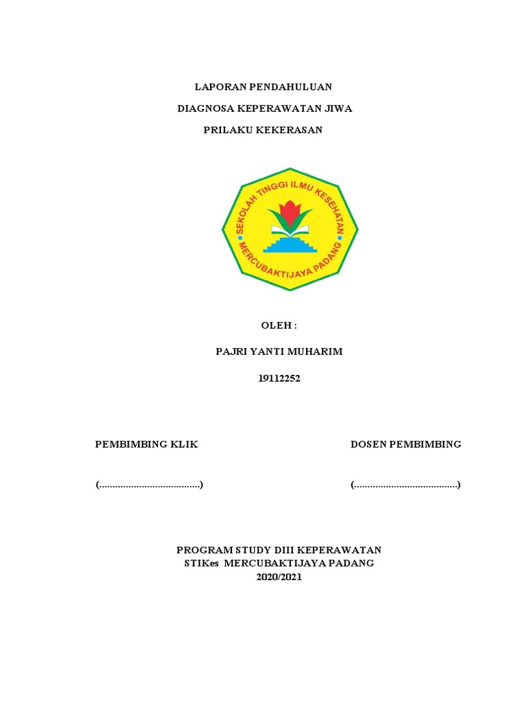 LP Keperawatan Jiwa | PDF | Pengembangan Diri