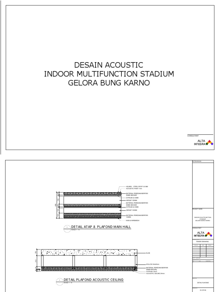 Gambar Detail Akustik Ims GBK | PDF | Queensland Heritage Register ...