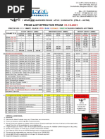 PVC Price List - 2024 - 25 | PDF | Pipe (Fluid Conveyance) | Plumbing