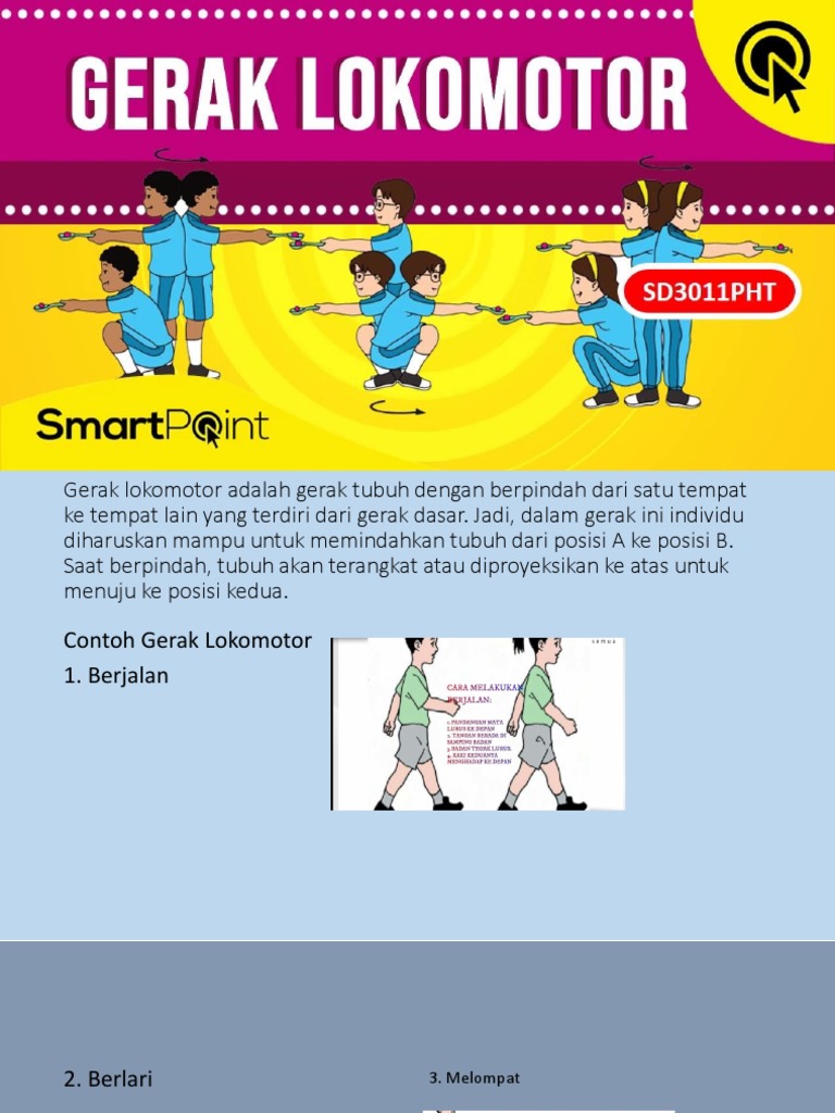 GERAK LOKOMOTOR-dikonversi | PDF | Olahraga & Rekreasi