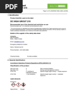 Safety Data Sheet: Section 1. Identification | PDF | Toxicity | Superfund