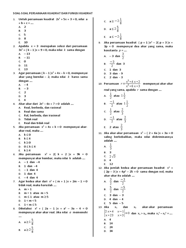 SOAL-SOAL PK Dan FK | PDF | Metode & Bahan Ajar