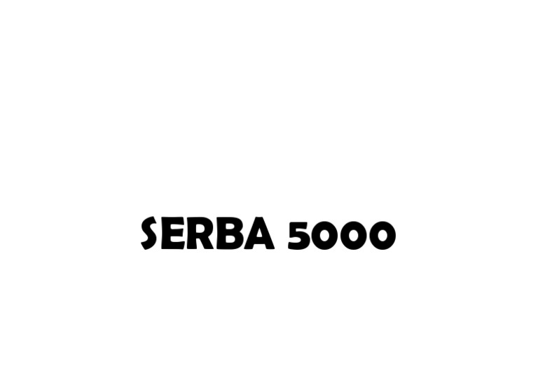 Serba 5000 | PDF