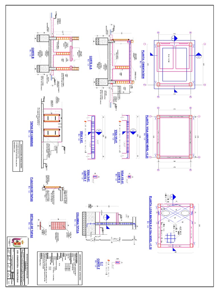Uce-01 Compostera Seca Estructuras A1 | PDF