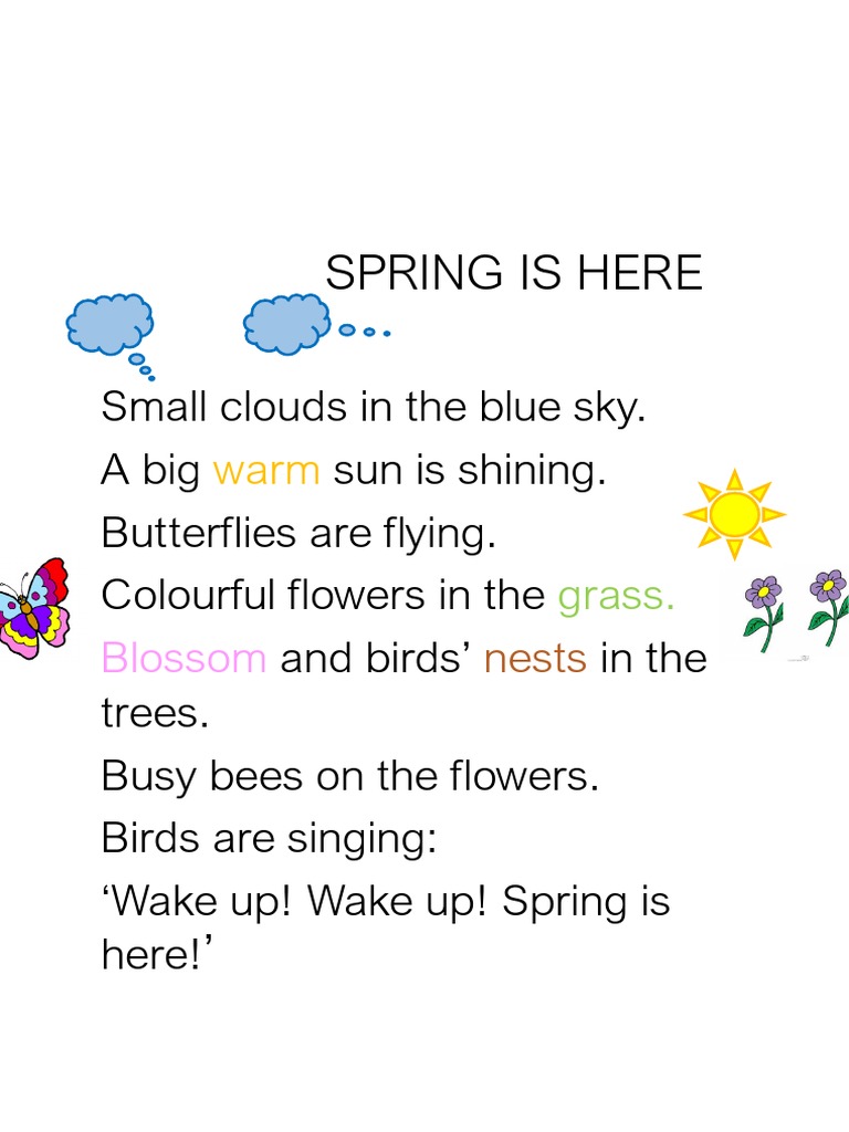 Spring Rhyme | PDF