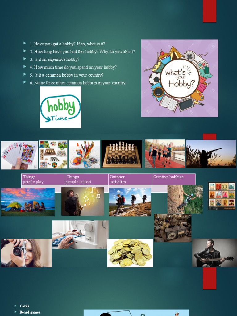 Hobby in My Life | PDF | Hobbies