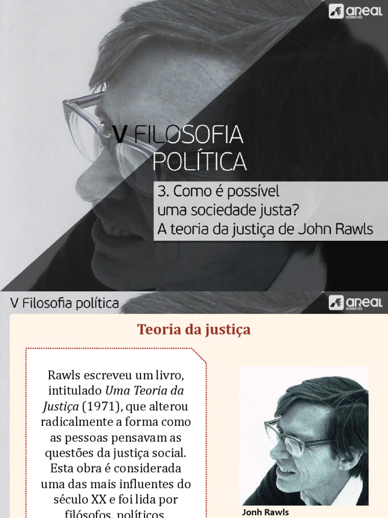 A Teoria da Justiça de John Rawls: Os Princípios Fundamentais de uma ...