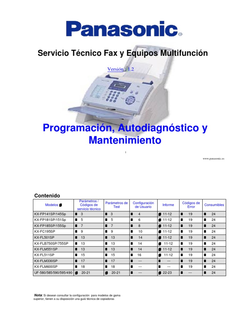 Configuración y Mantenimiento de Fax | PDF | Fax | Teléfono