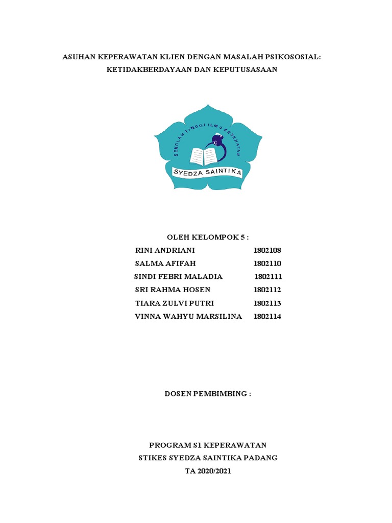 Tgs Kel 5 Kep Jiwa Irin II | PDF